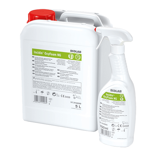 Ready to use cleaning and disinfection solution - Incidin™OxyFoam NG ...
