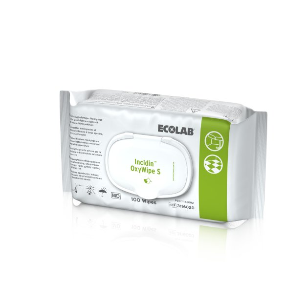 Ready-to-use cleaning and disinfection wipe Incidin™ OxyWipe NG | Duomed